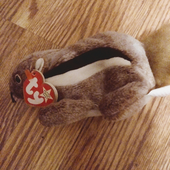 Ty | Toys | Ty Beanie Baby Chipper The Chipmunk With Tag | Poshmark